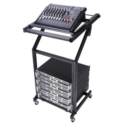 Audiomaster Dj Skeletal Rack Mount Studio Mixer Stand Rolling Stage ...