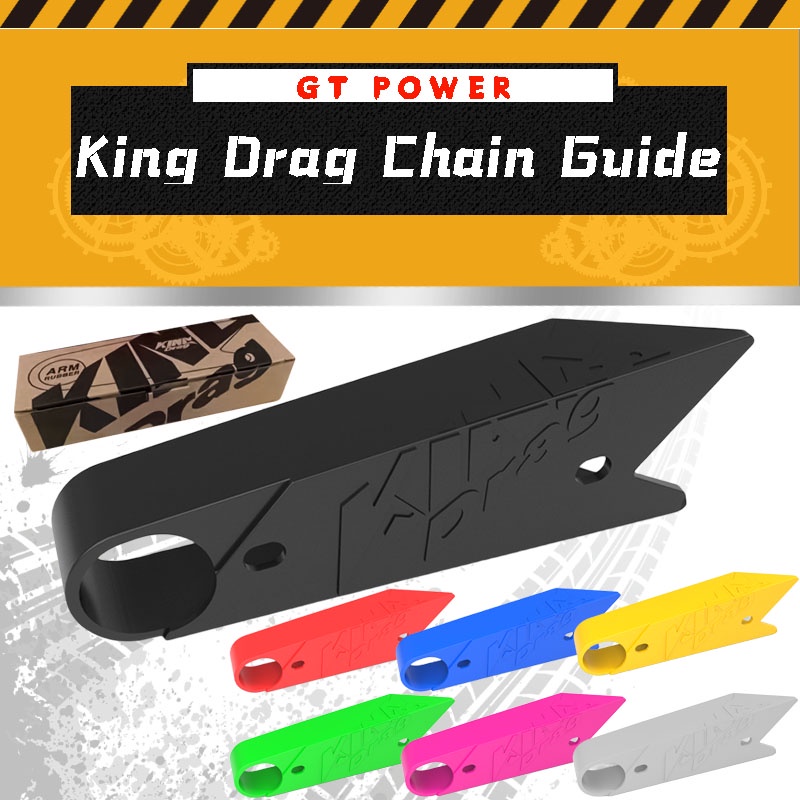 King Drag Chain Guide Universal Rubber Chain Guard For LC150/ Raider150 ...