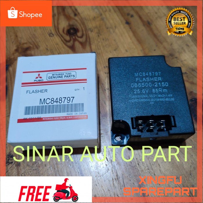 Mitsubishi FUSO 6D22 6ft 24V MC. Turn Signal SEN FLASHER PART848797 ...