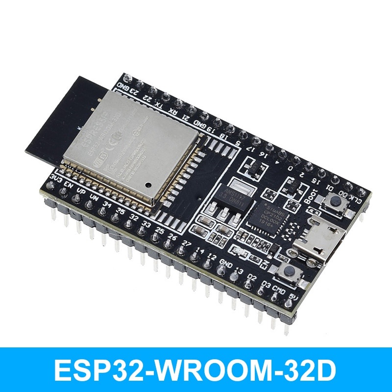 ESP-32S ESP-WROOM-32 ESP32 ESP-32 Bluetooth and WIFI Dual Core CPU with Low Power Consumption ...