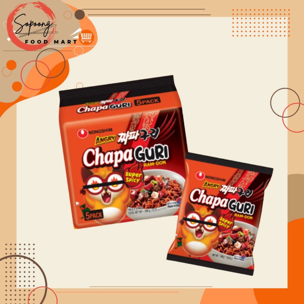 Nongshim Angry ChapaGuri Ram-Don 140g | Shopee Philippines