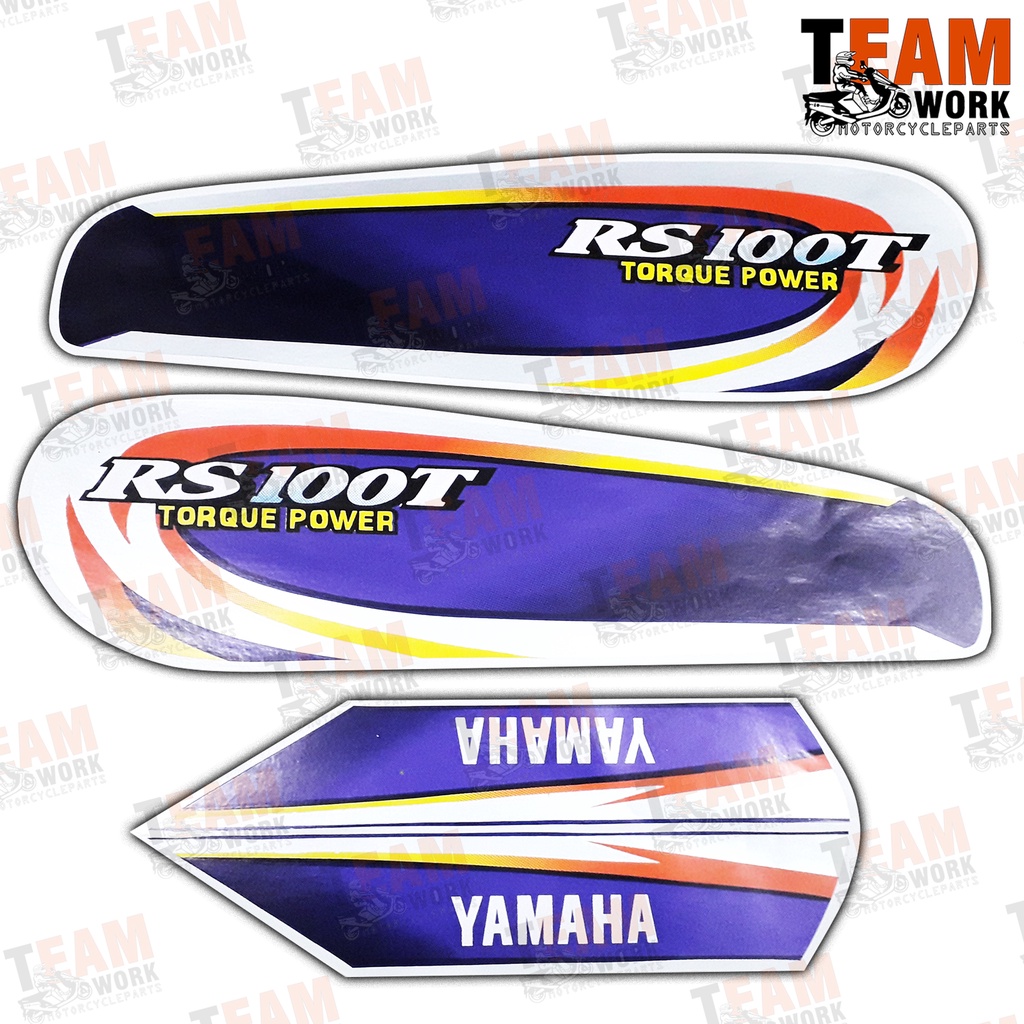 Yamaha RS100 Sticker / Decals SET | Shopee Philippines