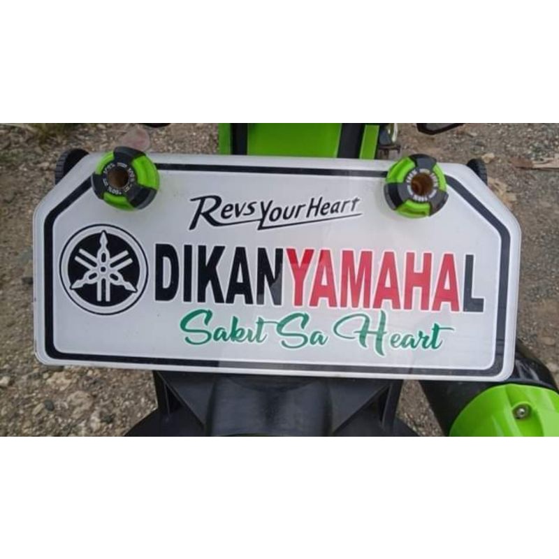 YAMAHA PLATE (dikanYAMAHAl) | Shopee Philippines