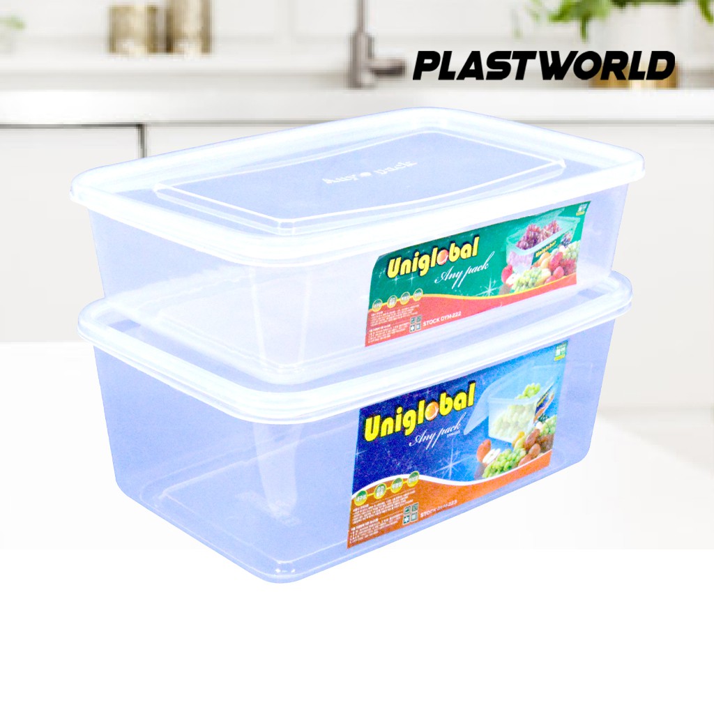 Transparent Food Keeper With Transparent Cover | Shopee Philippines