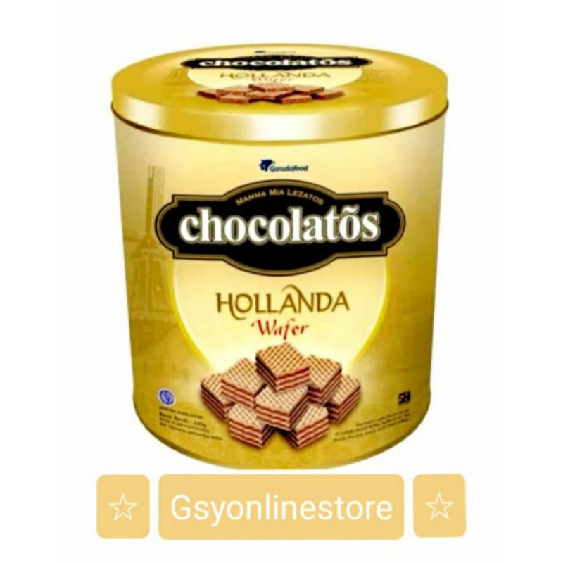 Garuda Food Chocolatos Wafer 340 Gr | Shopee Philippines