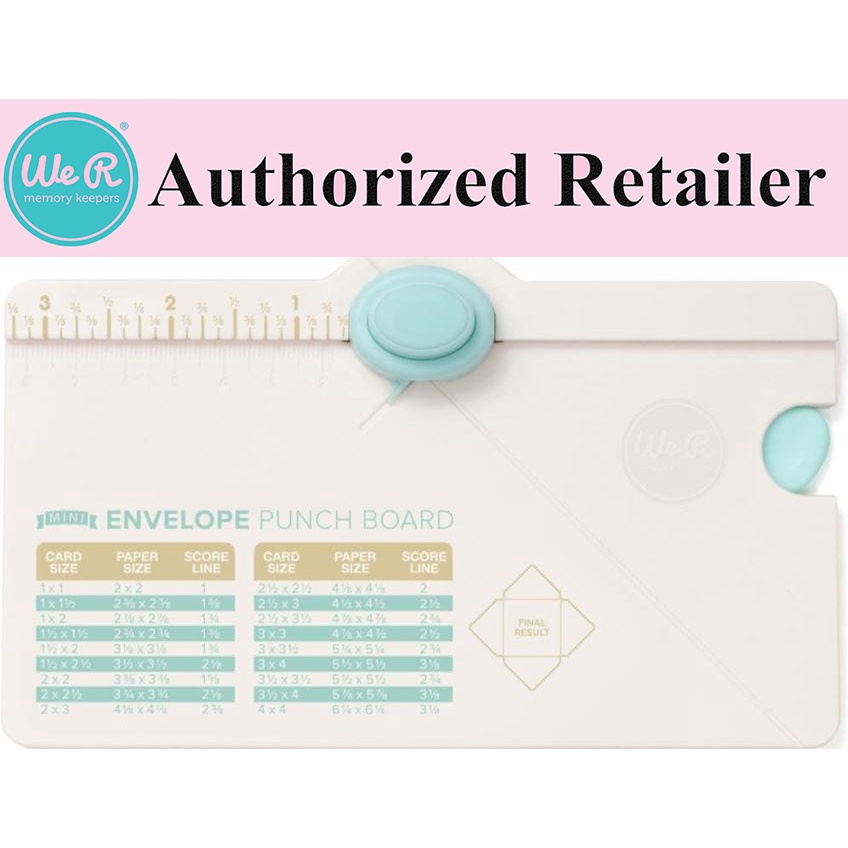 We R Memory Keepers Mini Envelope Punch Board | Shopee Philippines