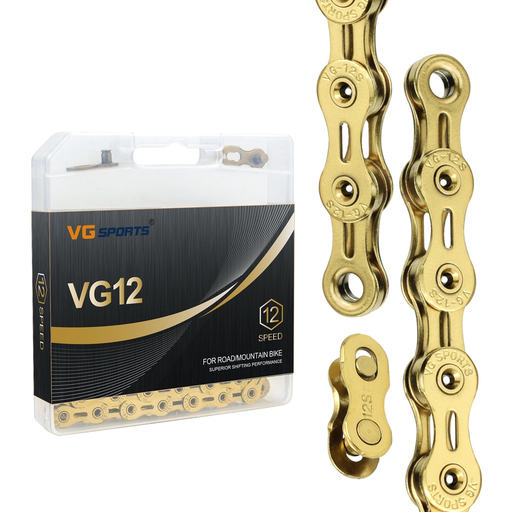 VG Sports Bicycle Chain 9 10 11 12 Speed Full Hollow Suitable For MTB ...