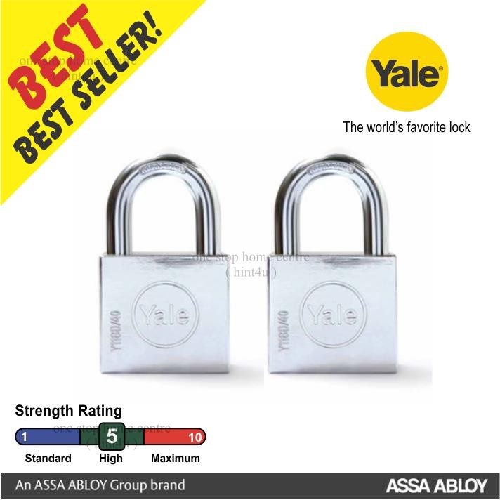 YALE Y118D/40/121/2 Yale Disc Padlock 40m | Shopee Philippines