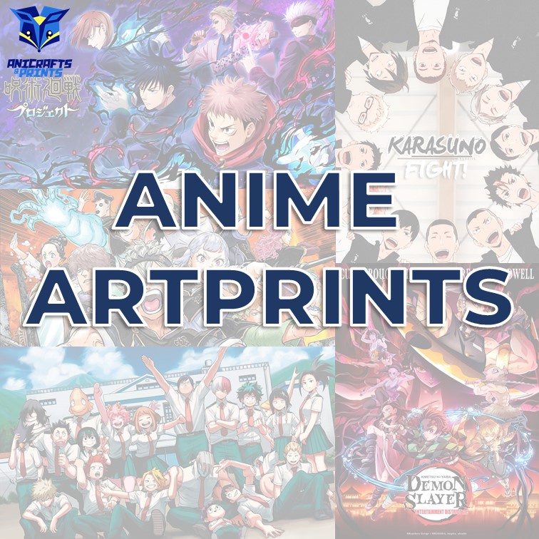 ANIME CUSTOMIZE ARTPRINTS 4R MATTE/GLOSSY LAMINATED MINI POSTER (HIGH ...