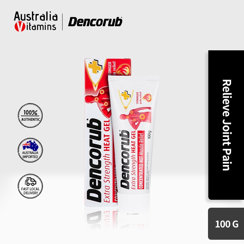 Dencorub Extra Strength Heat Gel 100g | Shopee Philippines