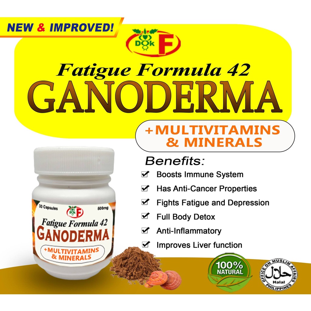 FATIGUE FORMULA 42 GANODERMA | Shopee Philippines