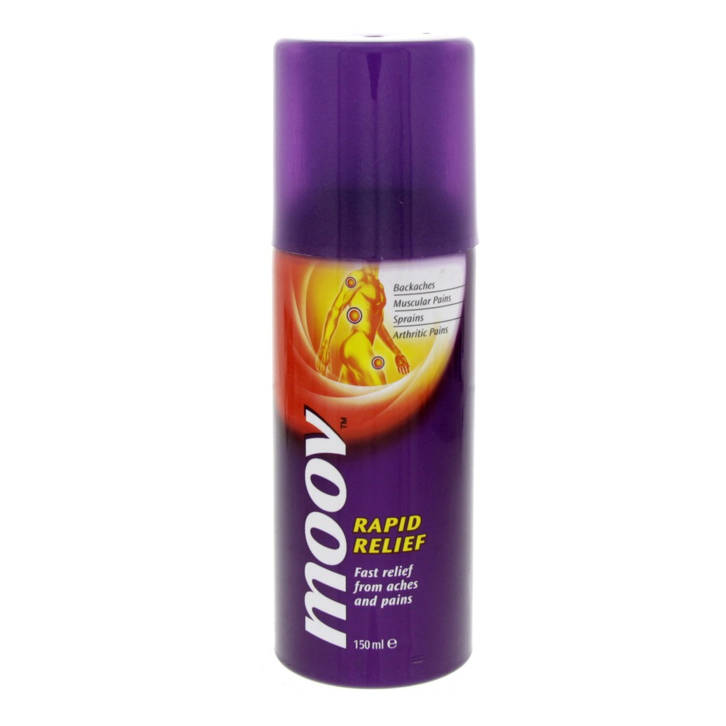 MOOV/DEEP HEAT pain relief spray 150 ml + FREEBIE | Shopee Philippines