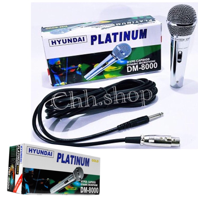 Hyundai Platinum DM-8000 Professional Microphone System=COD | Shopee Philippines