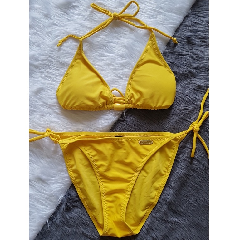 Sexy Yellow String Bikini for Summer | Shopee Philippines