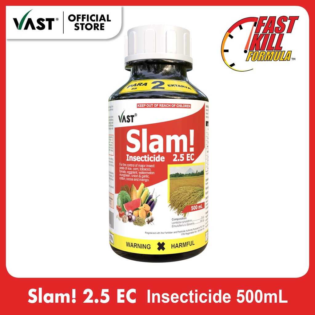 Slam! 2.5 EC Insecticide 500mL | Shopee Philippines