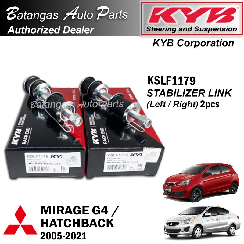 FRONT STABILIZER LINK MITSUBISHI MIRAGE G4/ HATCHBACK 2013-2022 2PCS KYB or 555 | Shopee Philippines