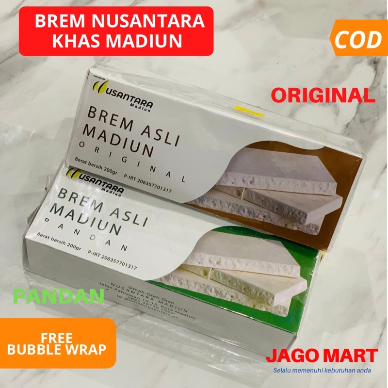 Brem Nusantara Typical Madiun Brem Original 100% Typical Madiun Taste ...