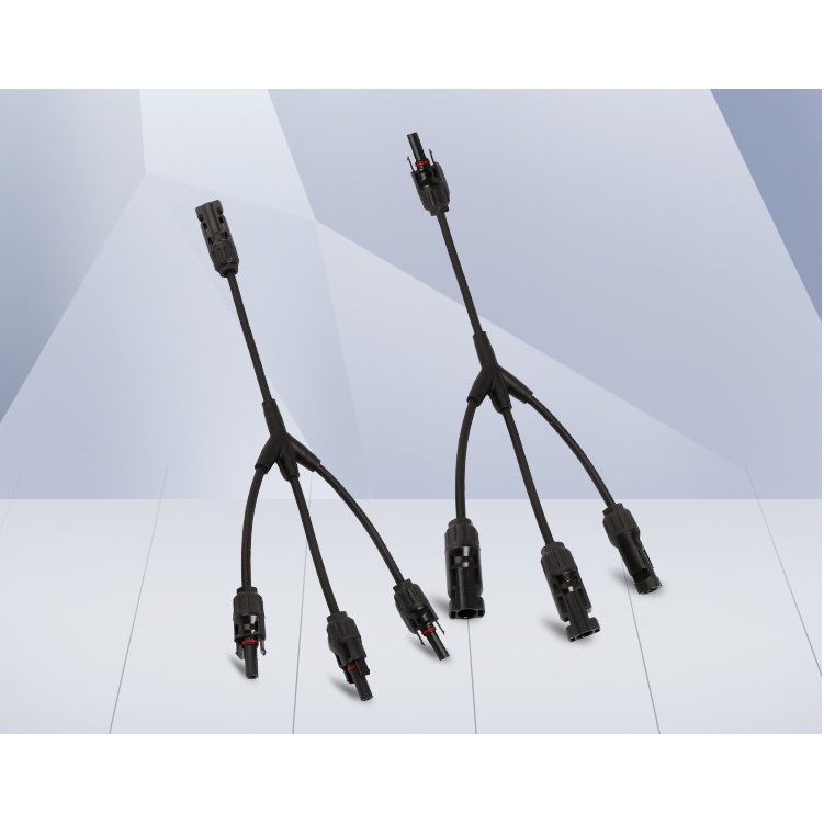 MC4 3-Branches W Connector Pair for Paralleling Solar Panel | Shopee ...