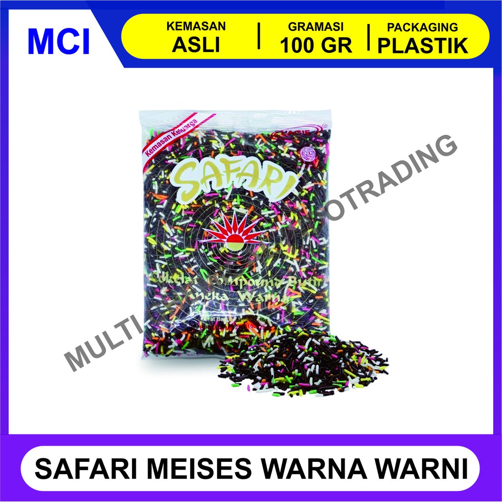 Meses CHOCOLATE SAFARI LAGIE COLORFUL 100 GR / MEISES / MESES / CERES ...