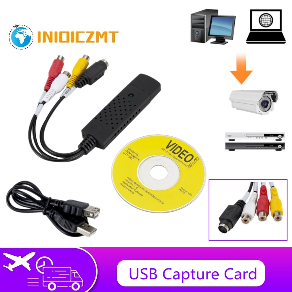 USB2.0 VHS to DVD converter converts analog video to digital format ...
