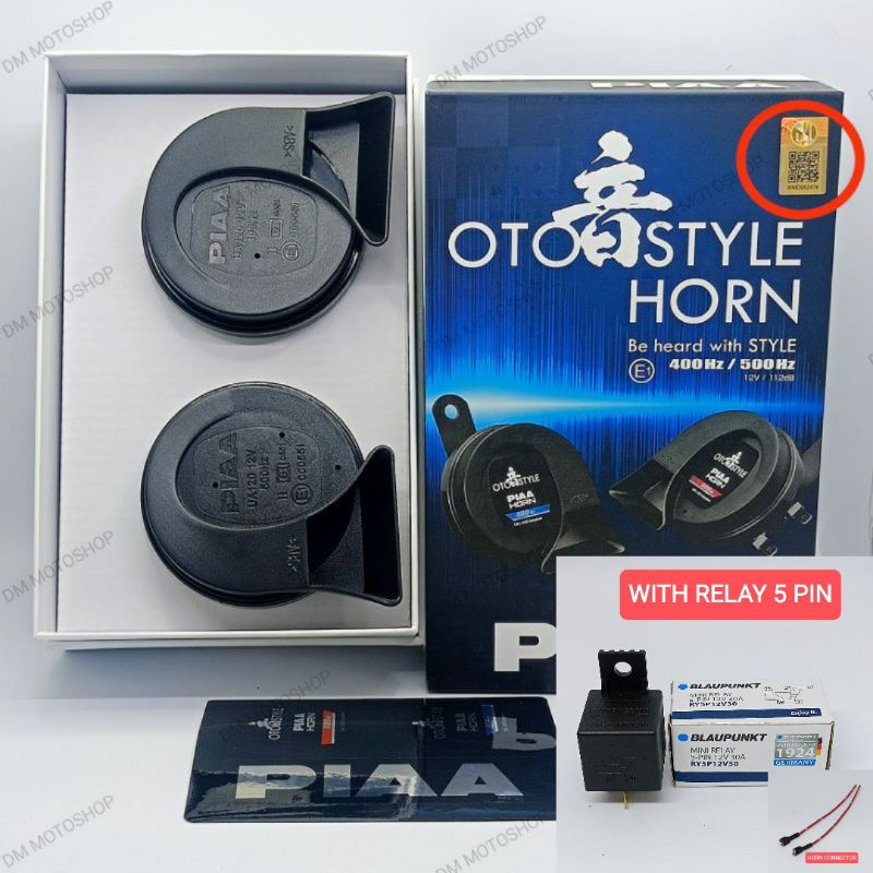 ORIGINAL DUAL TONE PIAA HORN for ADV 150/PCX/NMAX V1/NMAX V2/AEROX V1 ...