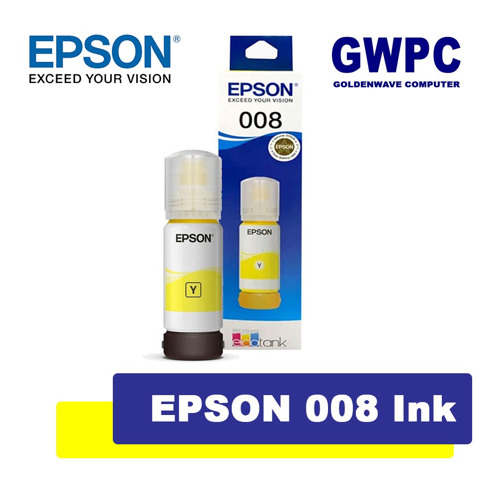 Epson 008 Genuine Pigment Ink | Shopee Philippines
