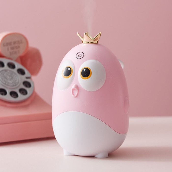 Cute Bird Ultrasonic Air Humidifier Mini Car Office Humidifier 260ml ...