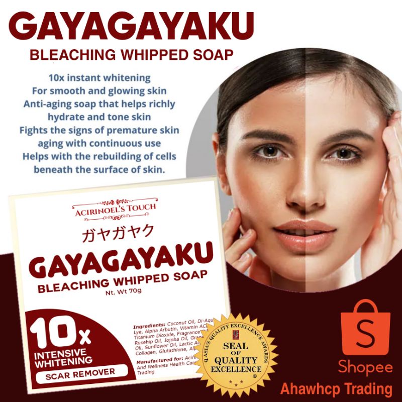 Intense Bleaching With Collagen 10x Power Whitening Soap 100g Trial
