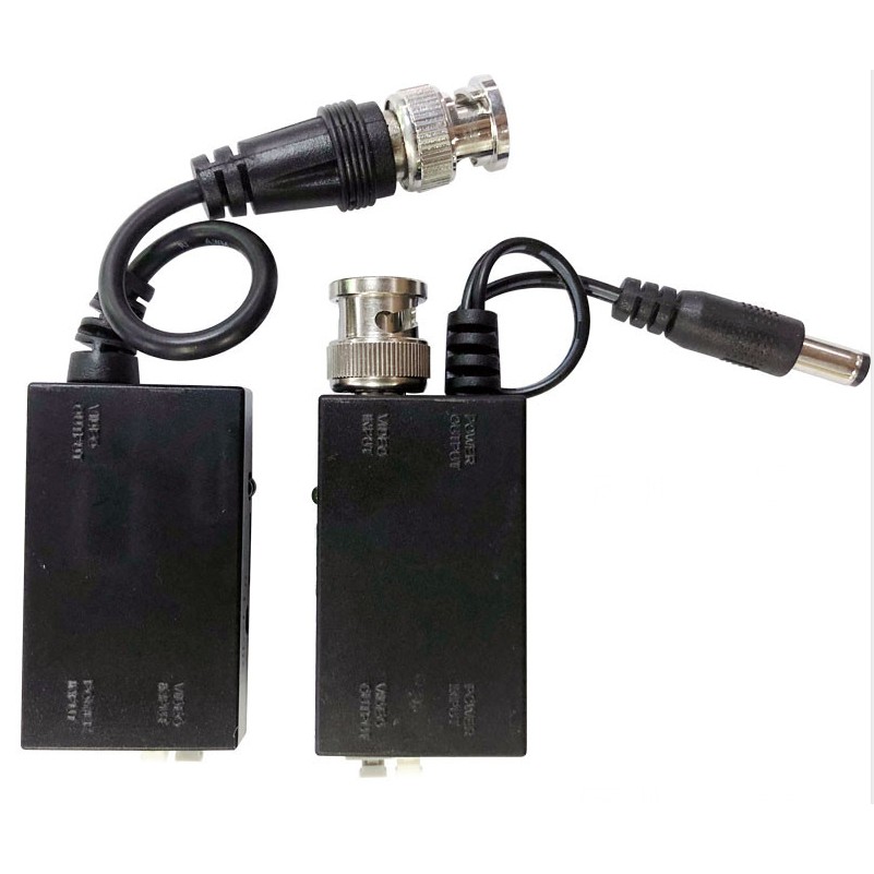 1CH Active UTP Video Transmitter Balun BNC Video balun 12V for CCTV ...