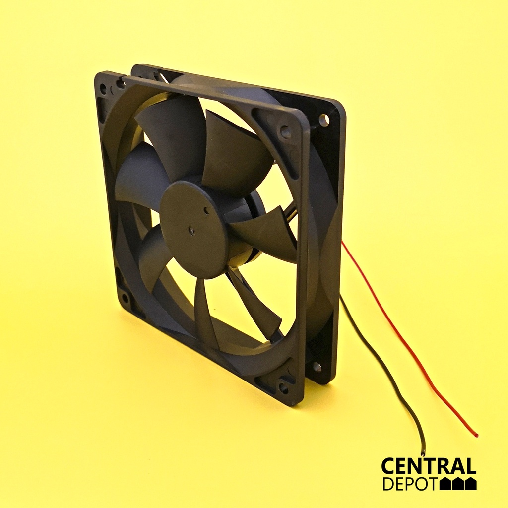 Sunflow Blower Fan 12V - Cooling DC Fan, DC Muffin Fan (120x120x25mm ...