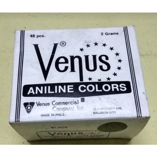 Fabric Dye Dyobos VENUS Guaranted Fast Dyes Aniline Colors 48 pieces in ...
