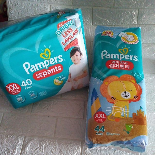 Pampers AirconPants XXL44 n Pampers pants diaper 40pcs No pororo ...