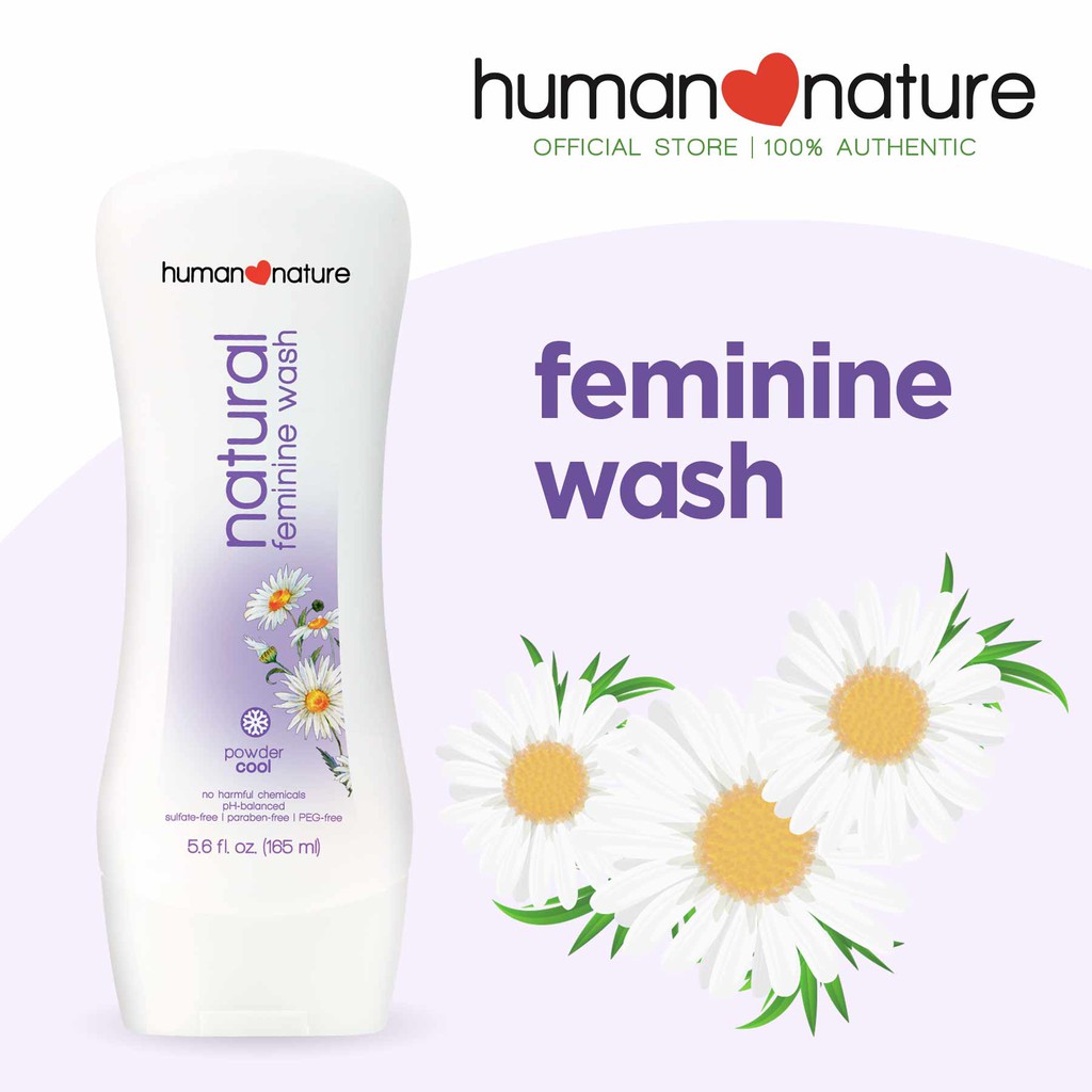 Human Nature Powder Cool Natural Feminine Wash | Shopee Philippines