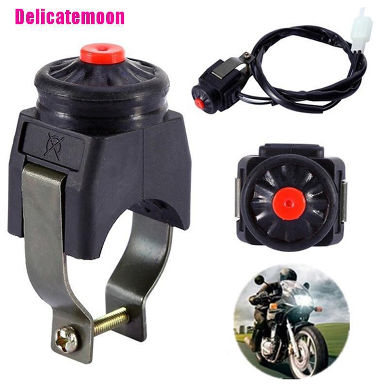 【DM】 Motorcycle Kill Red Push Button Horn Starter Dirt Bike ATV UTV ...