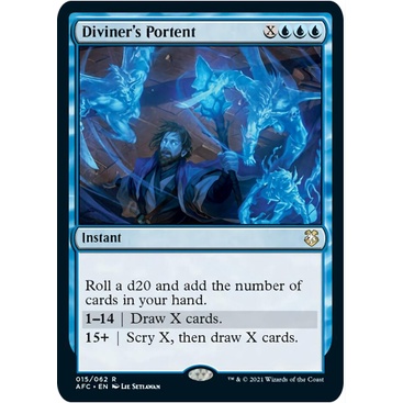 Magic the Gathering | Diviner's Portent | Shopee Philippines
