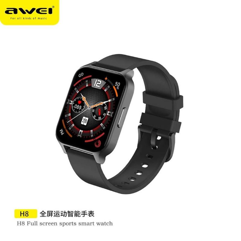 AWEI H9/H8/H10/H12 smartwatch, a device with a 1.65-inch fitness ...