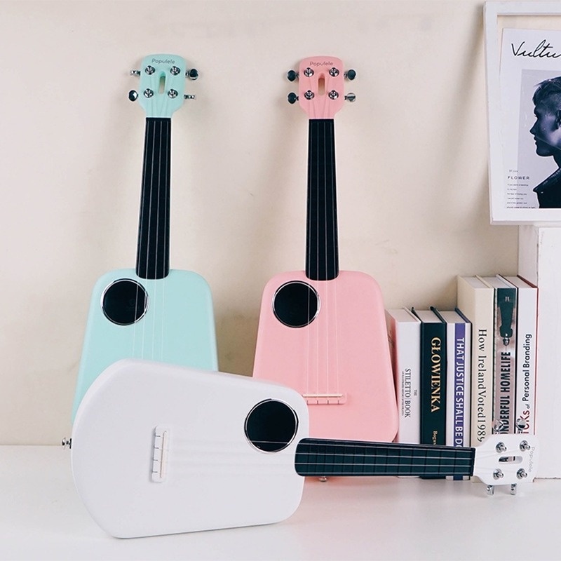 YOUPIN Populele 2 LED Bluetooth USB Smart Ukulele APP Inch Electric ...