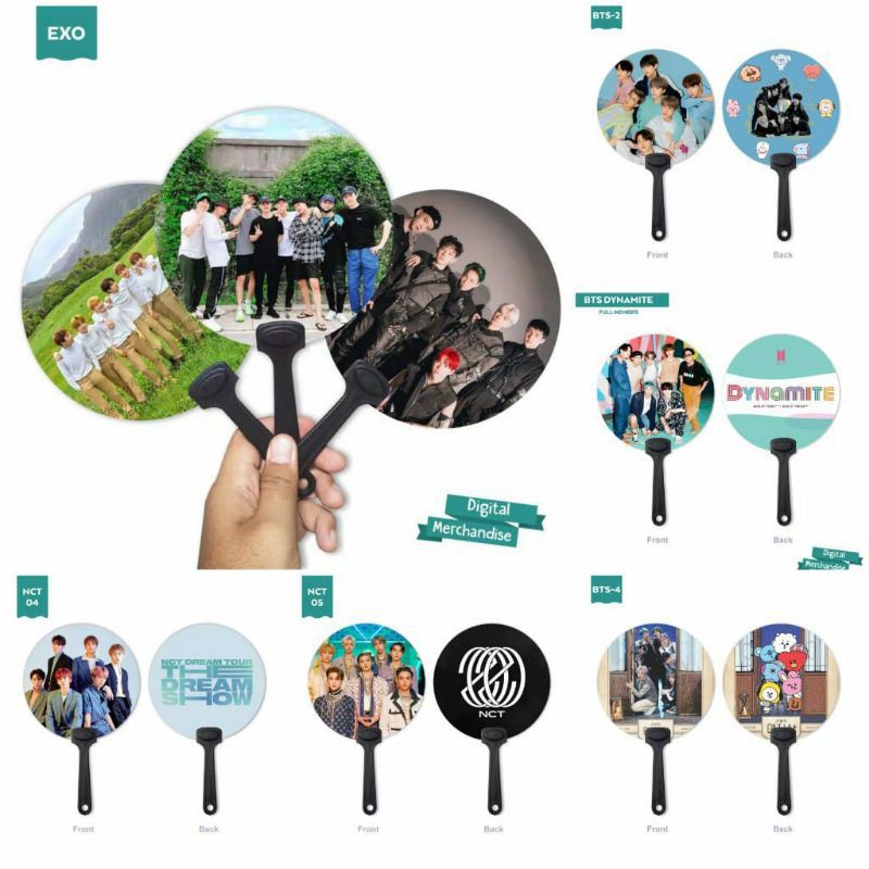 ! Handfan EXO BTS NCT BTS BUTTER NCT DREAM HOT SAUCE HAND FAN | Shopee ...