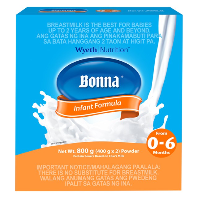 Bonna Infant Milk Box 800g | Shopee Philippines