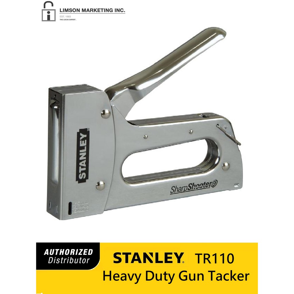 STANLEY HEAVY DUTY SHARP SHOOTER GUN TACKER | Shopee Philippines