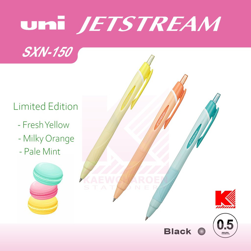 Uni Jetstream SXN-150-05 Pastel Color Group (3colors) | Shopee Philippines