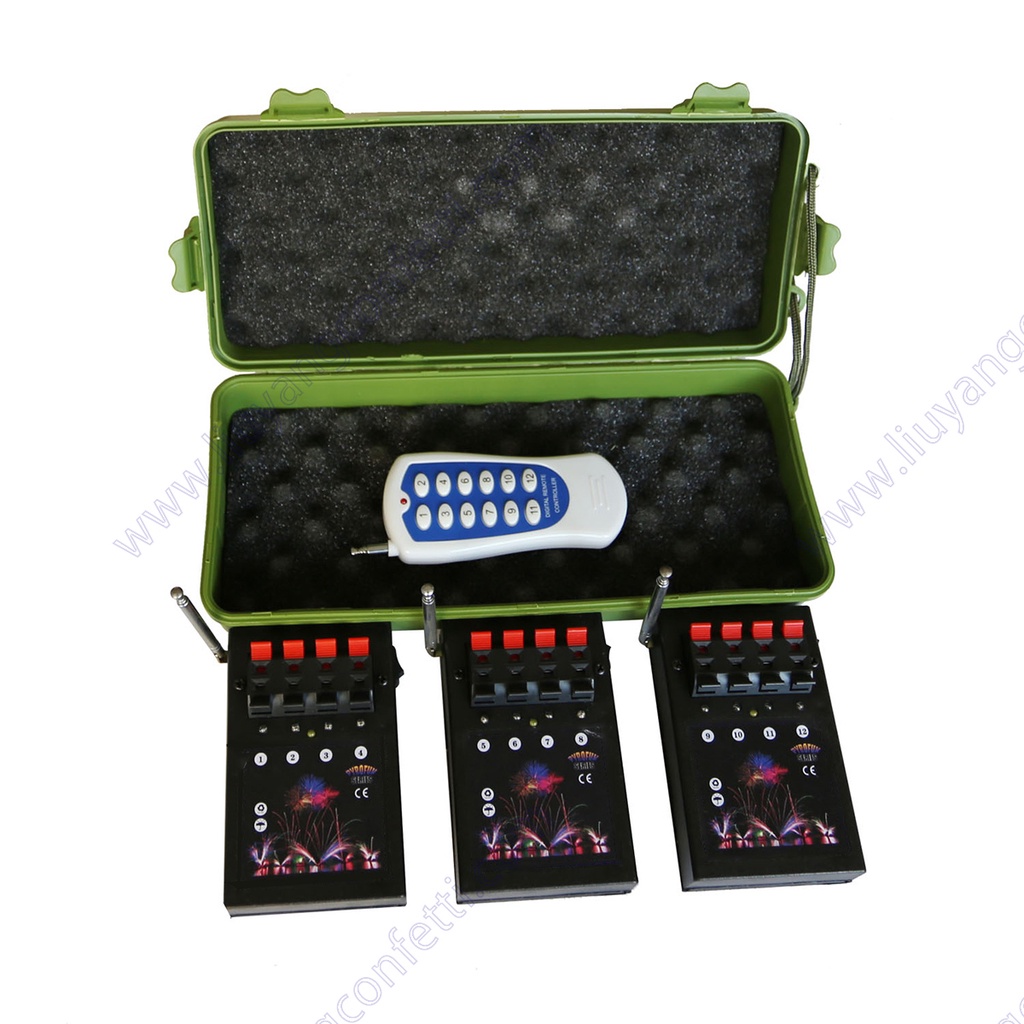Firing System Machine 12 Cue Channel Cold Pyro Pyrotechnic Display Fuse ...