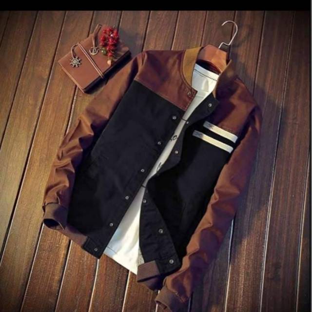 Premium baseball jacket, men's baseball jacket, cool jacket, cool men's ...