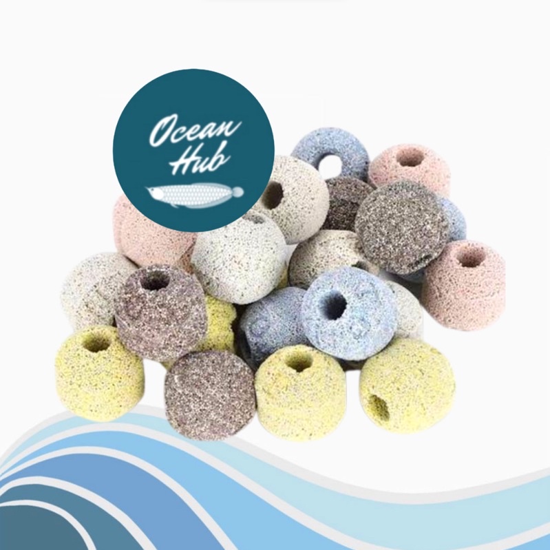 Aquarium Filter Medias-Nanosphere Filtration, Porous Balls, Peppered ...