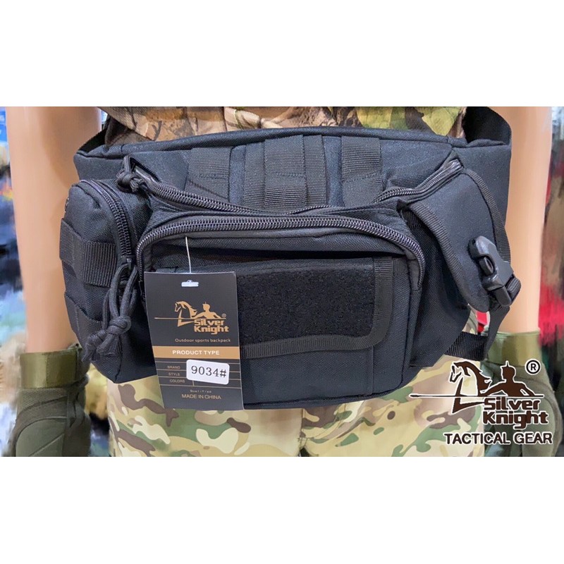 【Silver Knight】#9034 Belt Bag | Shopee Philippines