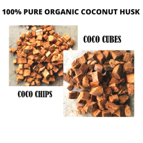 PURE ORGANIC 500GRAMS COCO CHIP, COCO CUBES FOR PLANTS | Shopee Philippines