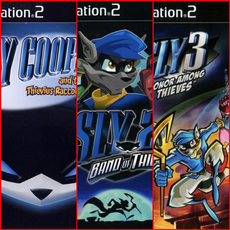 PS2 PlayStation 2 Games Sly Cooper Series (Read Description) | Shopee ...