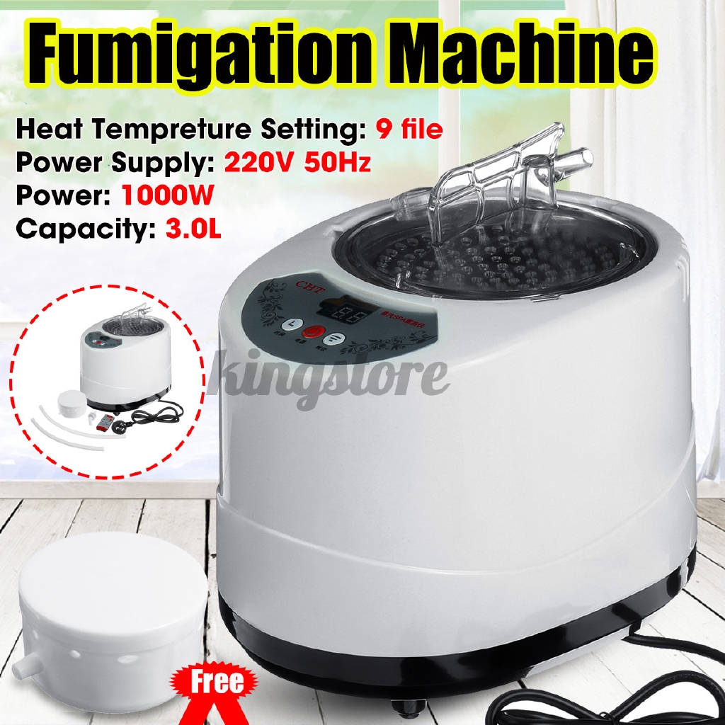 【New product】Spa Steam White/red 1000w 3L fumigation machine bath box ...