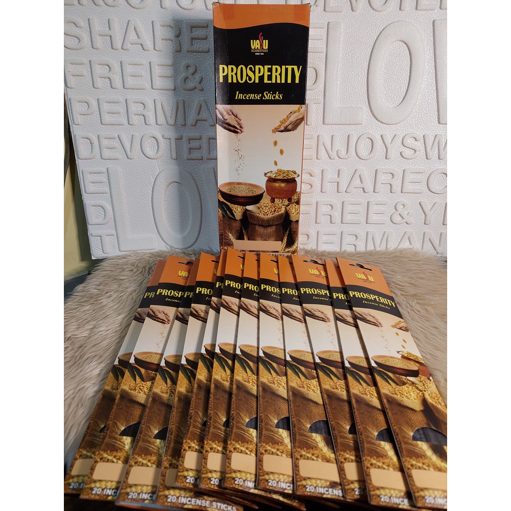 Prosperity Incense Pack - 20 sticks | Shopee Philippines
