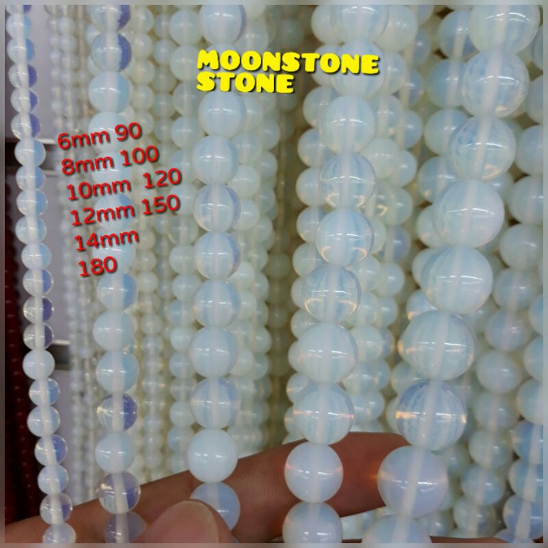 moonstone stone. .. | Shopee Philippines